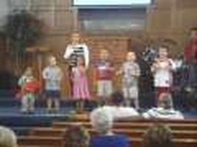 Children Singing VBS Songs