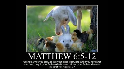 Animal Themed Motivational Posters of Bible Scripture 2