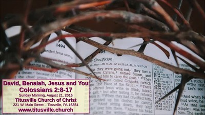 David, Benaiah, Jesus and You | GodTube.com