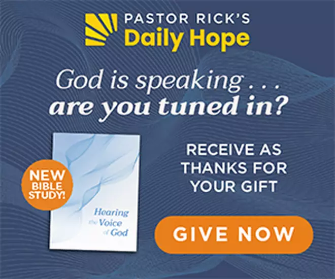 Listen to Pastor Rick Warren Sermons - Pastor Rick's Daily Hope Radio | Oneplace.com