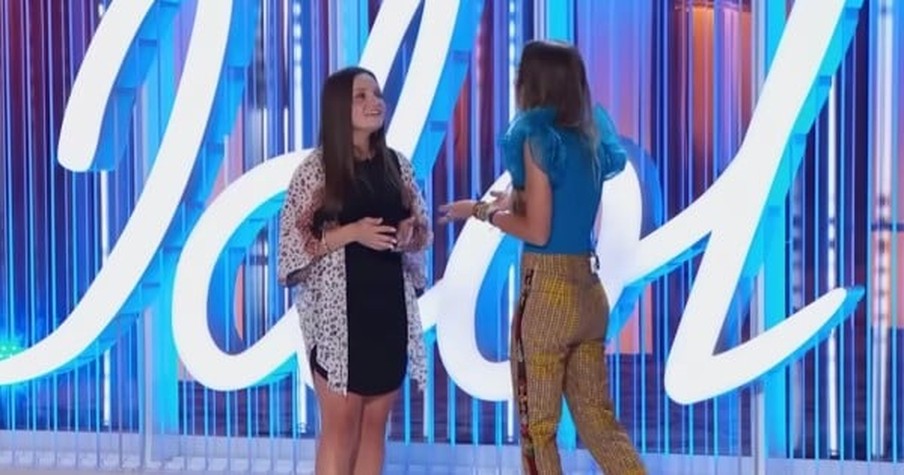 American Idol Hopeful Megan Danielle Gets Surprised by Lauren Daigle in ...