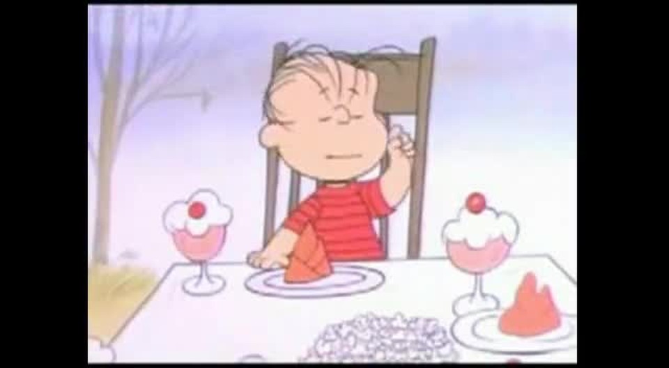 Linus' Thanksgiving Prayer - cute! | GodTube.com