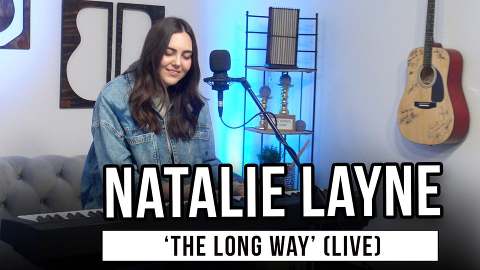 Natalie Layne | 'The Long Way' (live at GodTube Music Studio) | GodTube.com
