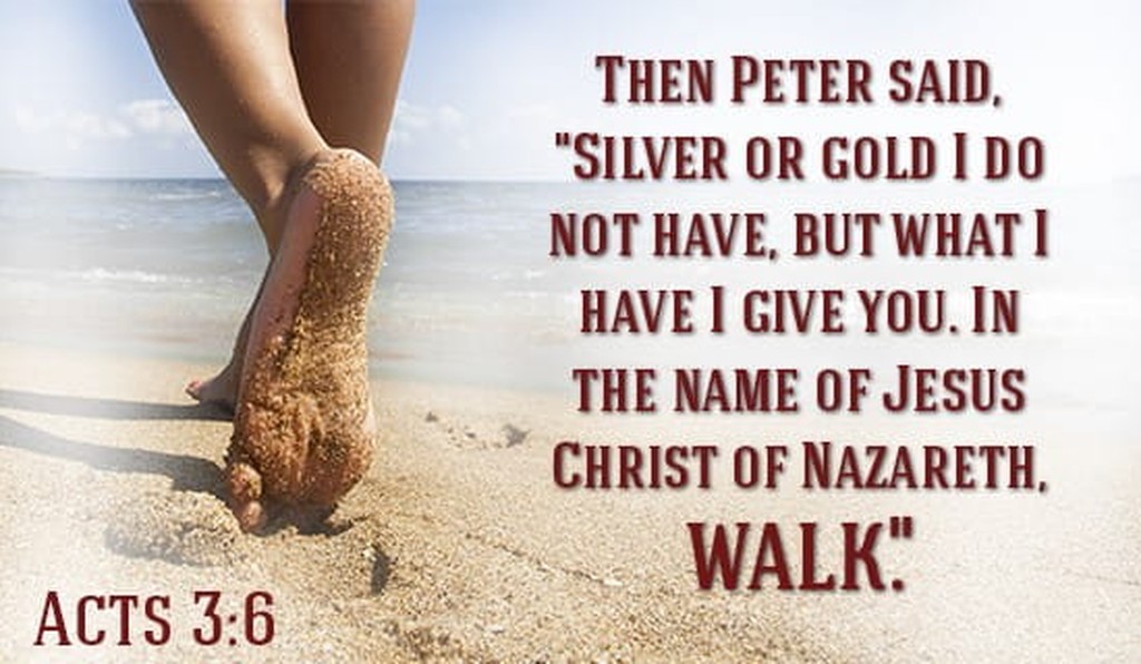Acts 3 Niv One Day Peter And John Were Going Up To The Temple
