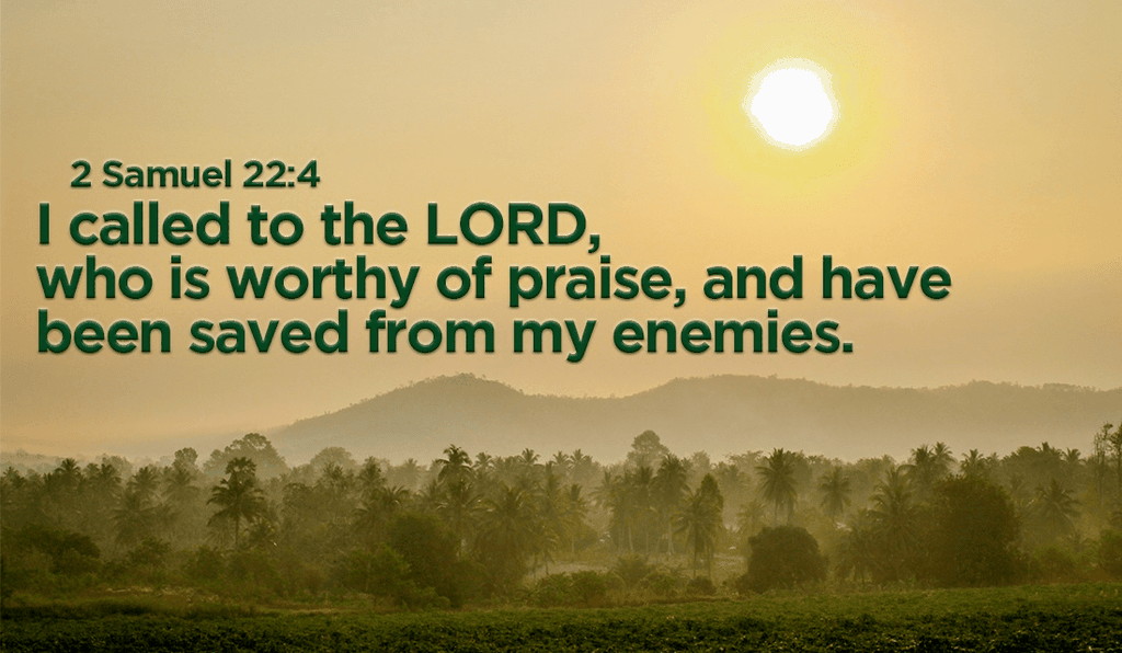 2 Samuel 22 - NIV - David sang to the LORD the words of this song when ...