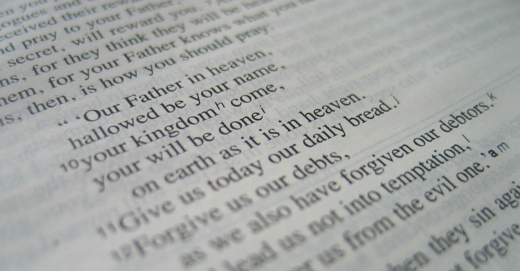 The Lord's Prayer in the Bible: "Our Father Who Art in Heaven" | Bible ...