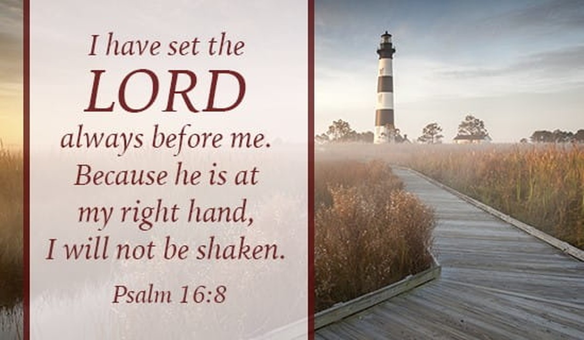 Psalm 16:8 - Inspirations