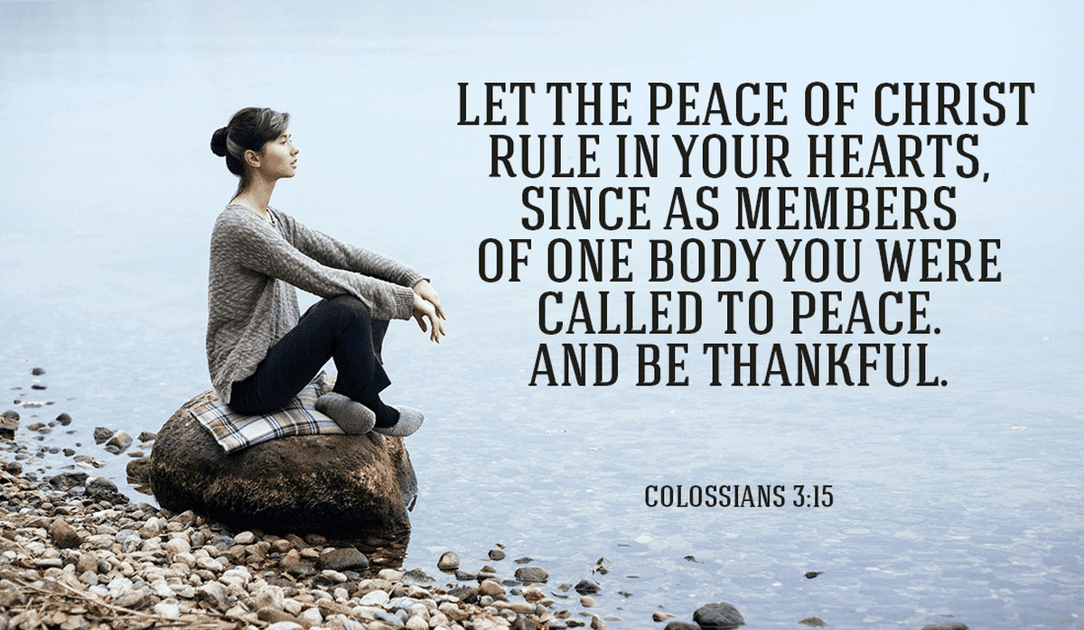 Colossians 3:15 - Inspirations