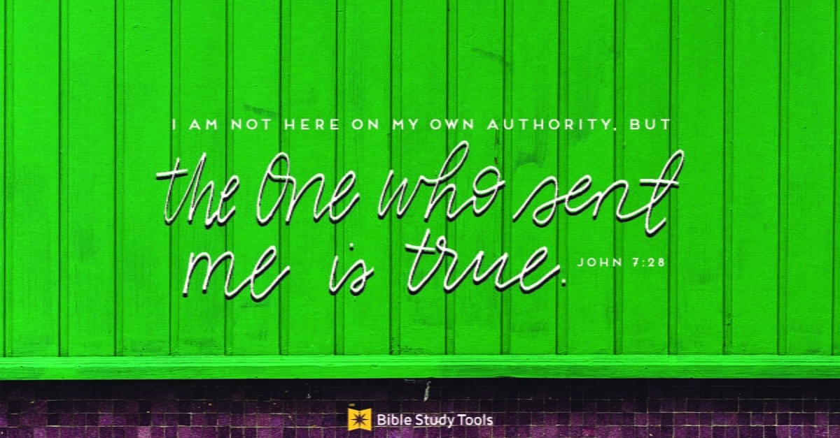 We Are Placed Where We Are on Purpose (John 7:28) - Your Daily Bible ...