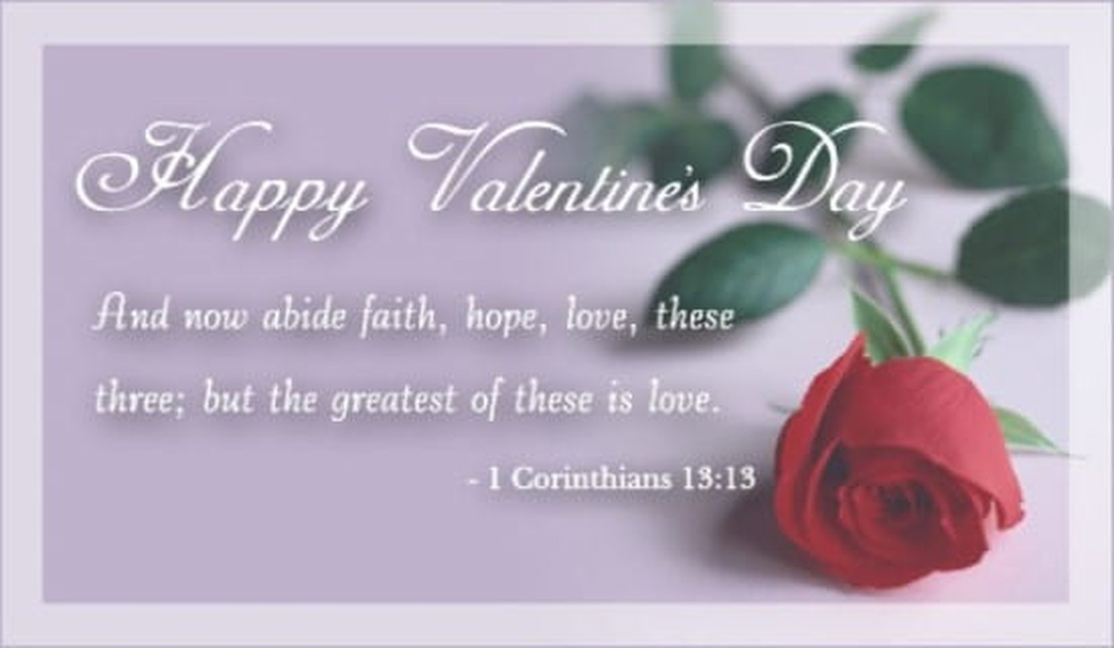 1 Corinthians 13:4 - Love is patient, love is kind. It does not envy, i ...