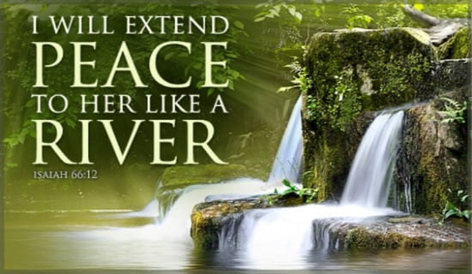 Isaiah 66 - NIV - This is what the LORD says: “Heaven is my throne ...