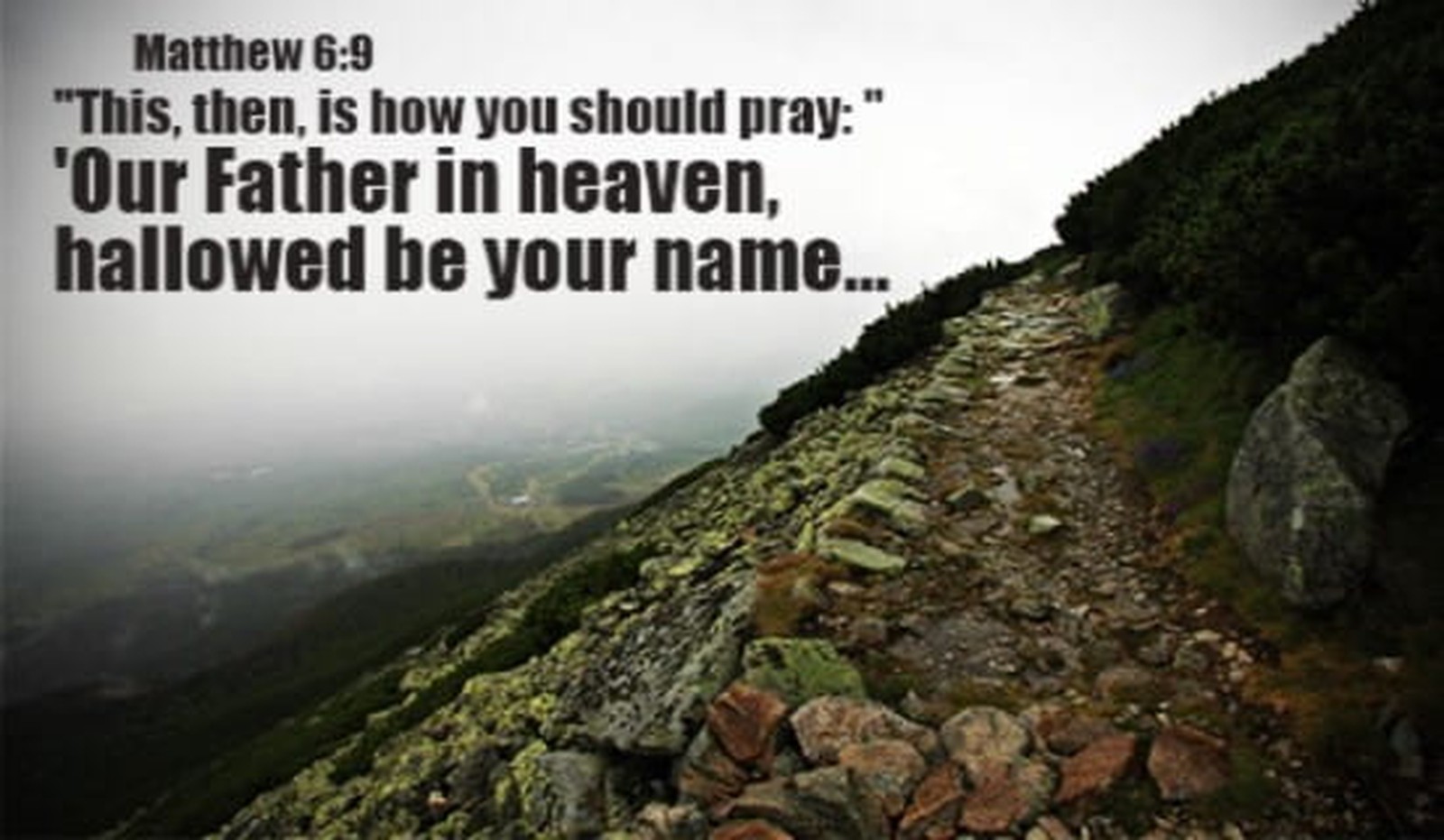 The Lord's Prayer in the Bible: "Our Father Who Art in Heaven" | Bible ...