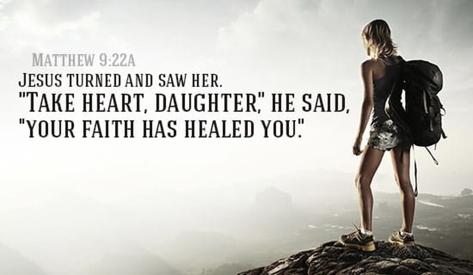 Matthew 9 - NIV - Jesus stepped into a boat, crossed over and came t ...