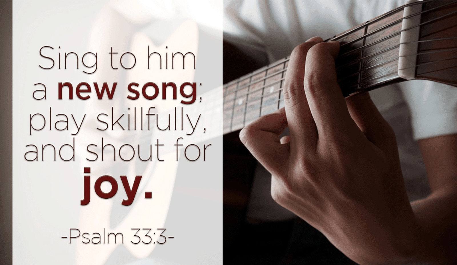 Psalm 33 KJV - "Rejoice in the LORD, O ye righteous: for praise is ...