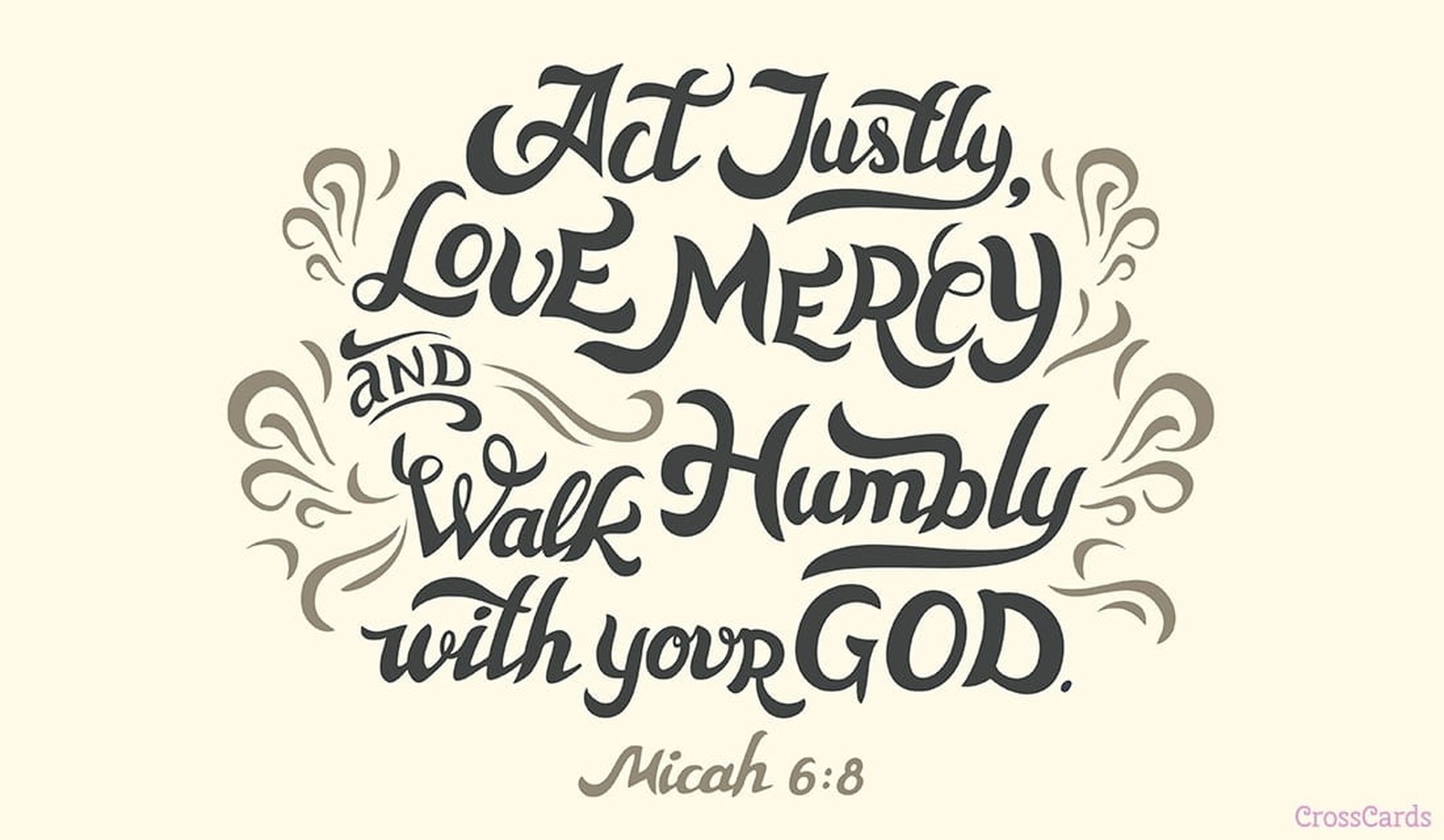 Micah 6:8 - BSB - He has shown you, O man, what is good. And what do ...