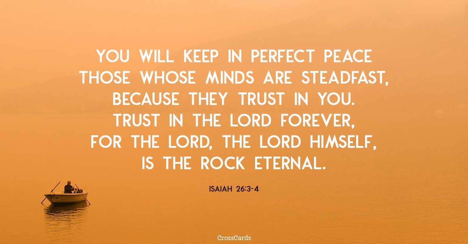 Isaiah 26:4 - Trust in the LORD forever, for the LORD, the LORD ...