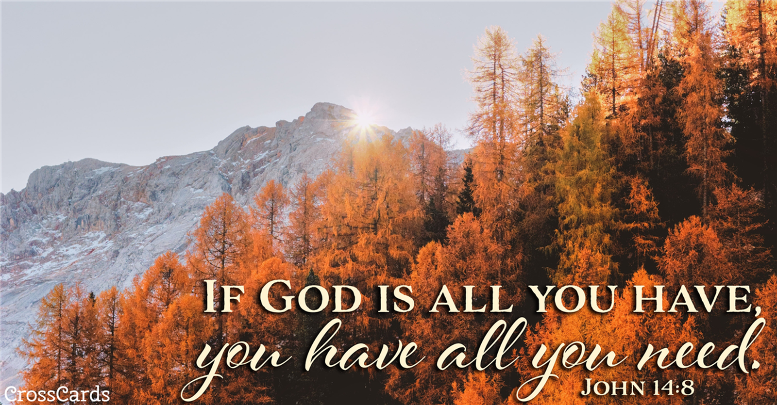 John 14 KJV - "Let not your heart be troubled: ye believe in God ...