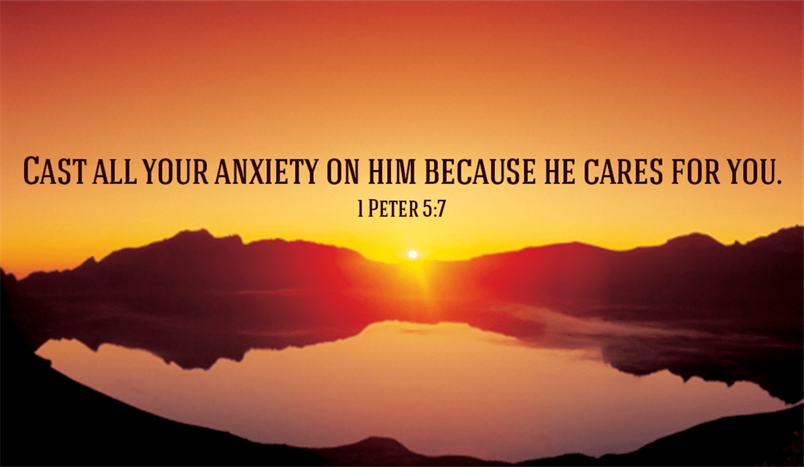 Your Daily Verse - 1 Peter 5:7 - Inspirations | Bible Study Tools