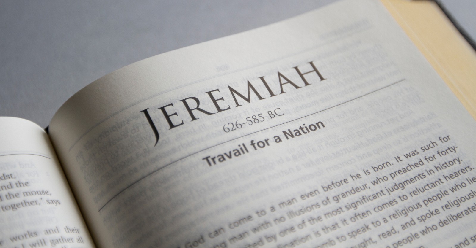 3 Powerful Lessons from the Book of Jeremiah - Explore the Bible ...