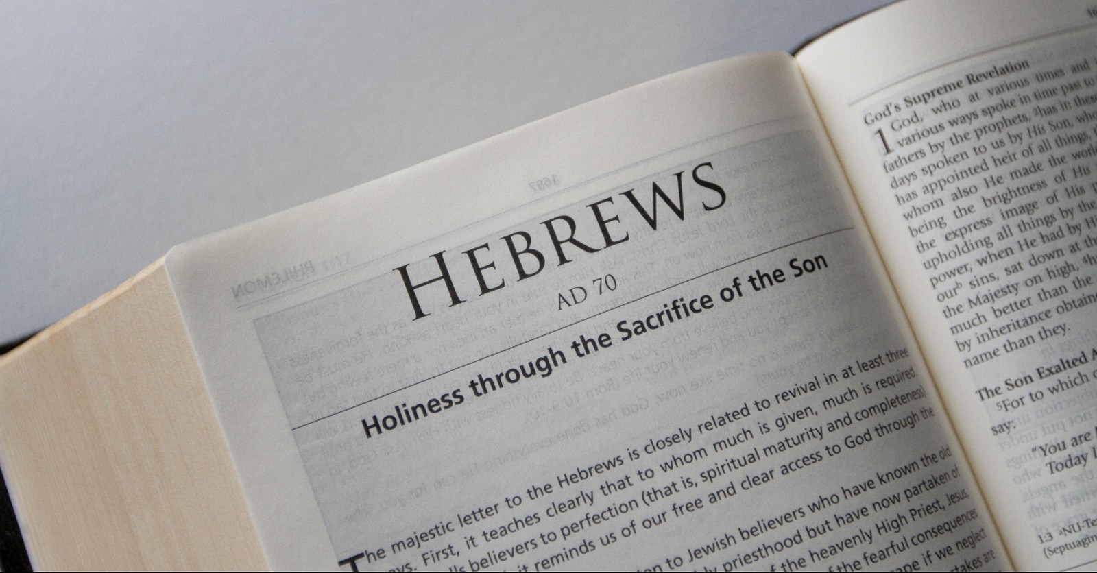 3 Insights to Help Us Understand the Book of Hebrews Better - Topical ...