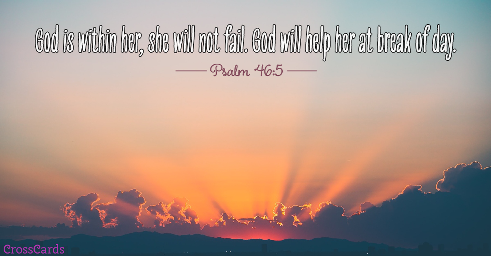 Psalm 46 - NIV - God is our refuge and strength, an ever-present he ...