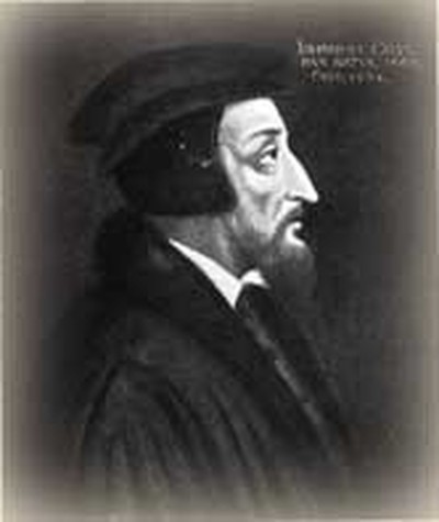John Calvin Preaching