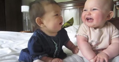 Two Babies Have the World's CUTEST Conversation - Awww | GodTube.com