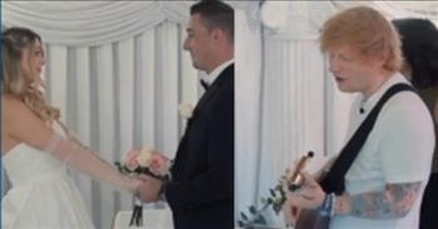 Ed Sheeran Crashes Vegas Wedding With Epic Serenade - Inspirational Videos