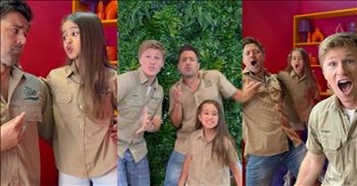 Robert Irwin Joins Ben And Zara For Unforgettable Lip-Sync To 'Africa ...