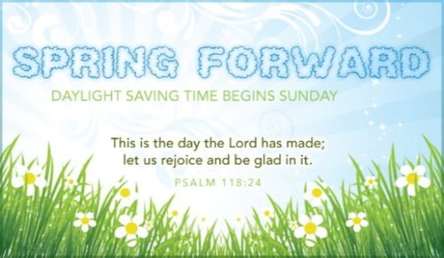 Daylight Saving Begins eCards - Free eMail Greeting Cards Online