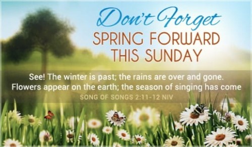 Daylight Saving Begins eCards - Free eMail Greeting Cards Online