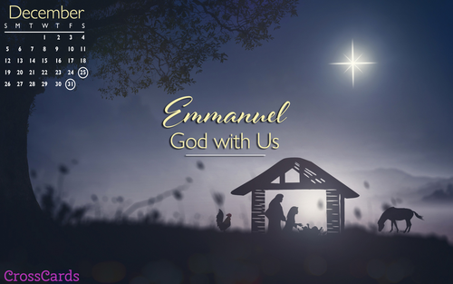 Free December Computer Desktop Calendars, Christian Wallpaper Backgrounds