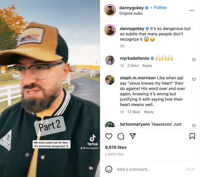 Danny Gokey Warns Christians about Drifting from God: Don't 'Let the ...