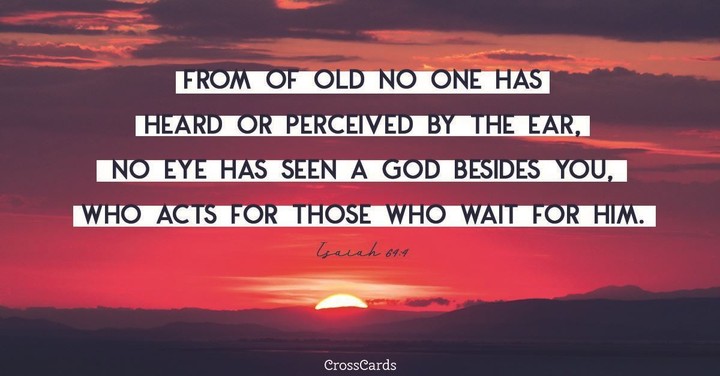 Isaiah 64 - NIV - Oh, that you would rend the heavens and come down ...
