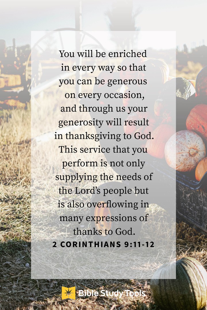 25 Bible Verses about Generosity: "More Blessed to Give" | Bible Study ...