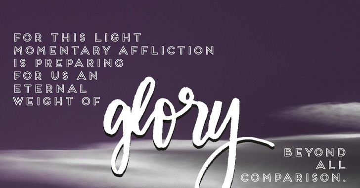 Your Daily Verse - 2 Corinthians 4:17