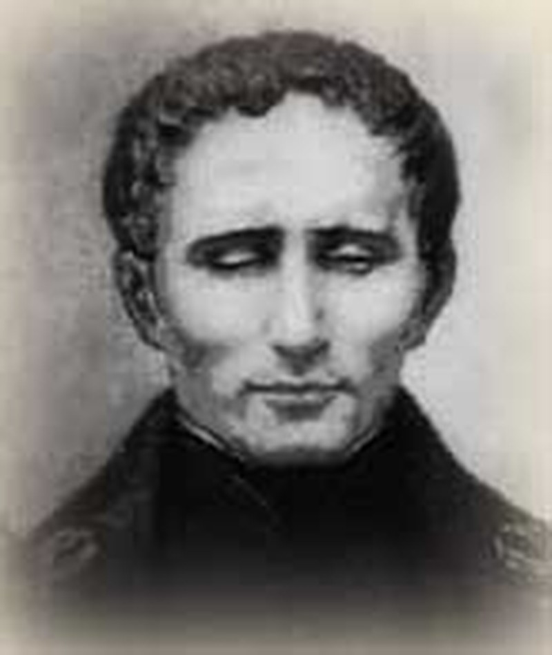 Blind Louis Braille Gave Reading to the Blind - 1801-1900 Church ...