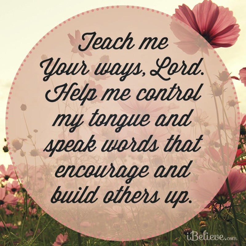 Teach Me Your Ways - Your Daily Verse