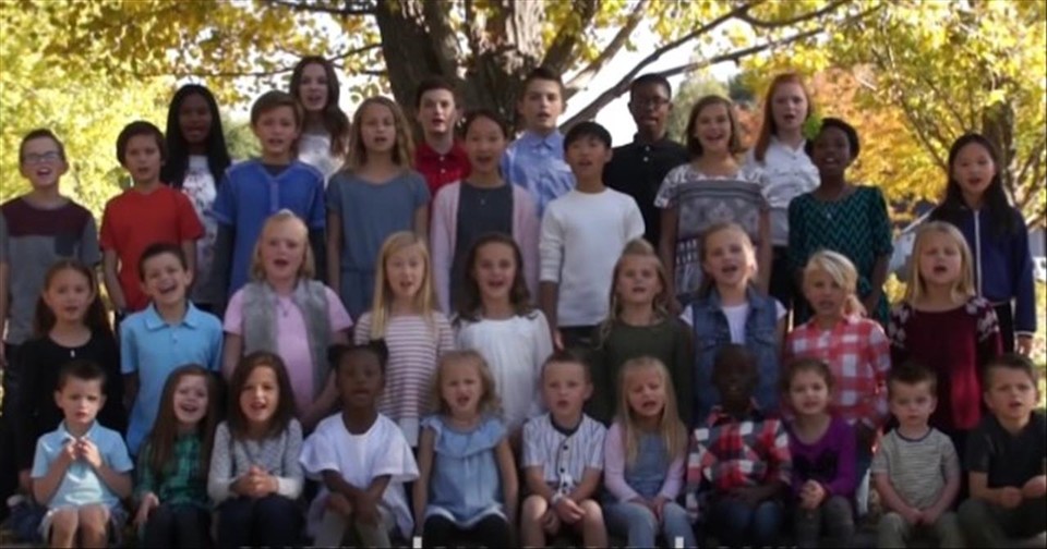Thankful’ Choir Of Children Sing Beautiful Thanksgiving Song | GodTube.com