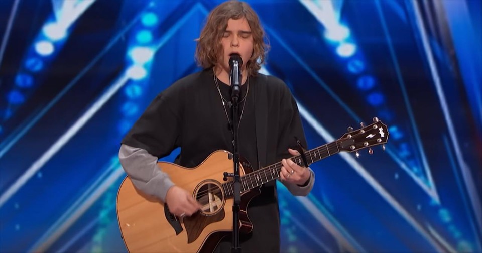 Teen Wows With An Original Song On America's Got Talent | GodTube.com