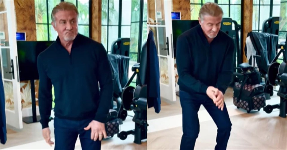 Sylvester Stallone Shows Off Smooth Dance Moves to Smokey Robinson ...