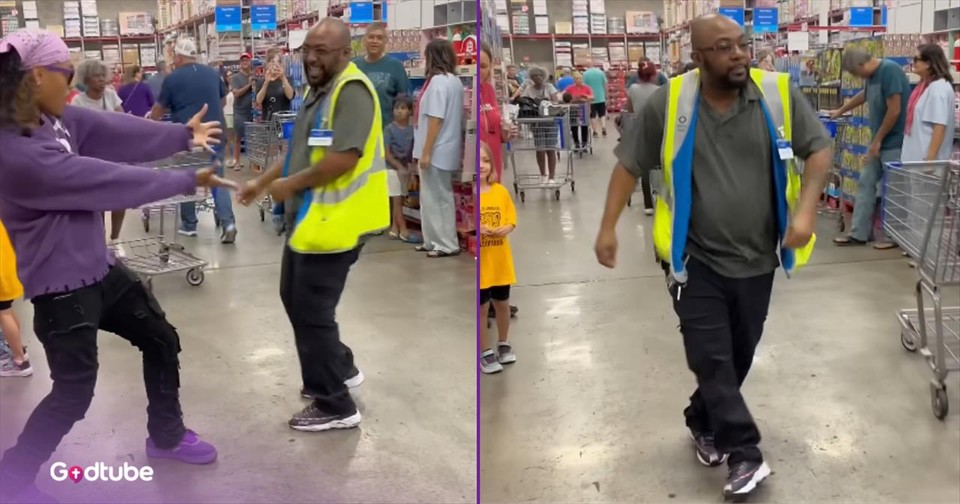 Sam’s Club Employee Steals the Show with Epic Dance Moves | GodTube.com